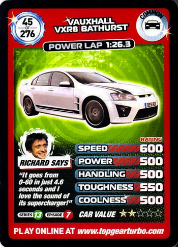 Turbo Challenge Card 45 | Top Gear Wiki | Fandom