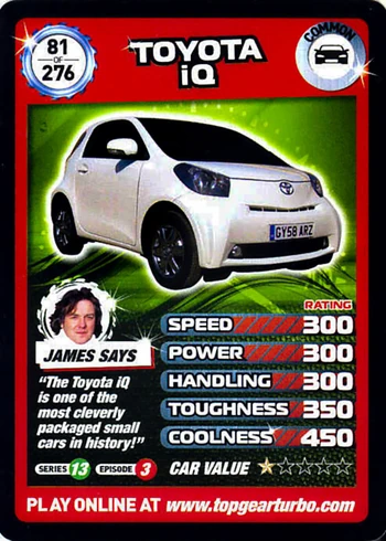 Turbo Challenge Card 81 | Top Gear Wiki | Fandom