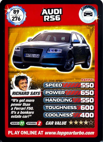 Turbo Challenge Card 89 | Top Gear Wiki | Fandom
