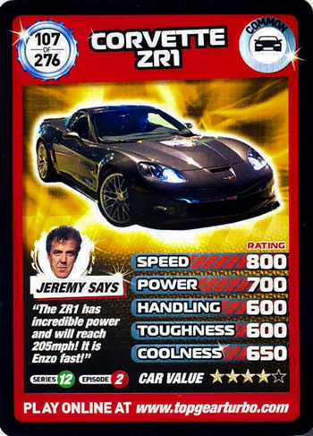 Turbo Challenge Card 107 | Top Gear Wiki | Fandom