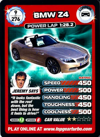 Turbo Challenge Card 9 | Top Gear Wiki | Fandom