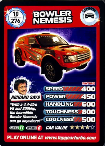 Turbo Challenge Card 10 | Top Gear Wiki | Fandom
