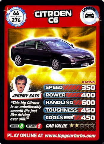Turbo Challenge Card 66 | Top Gear Wiki | Fandom