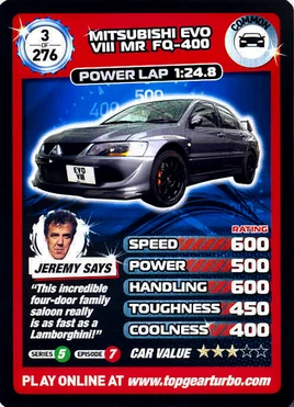 Turbo Challenge Card 3 | Top Gear Wiki | Fandom