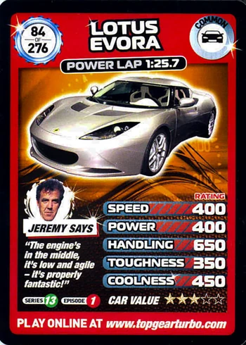 Turbo Challenge Card 84 | Top Gear Wiki | Fandom