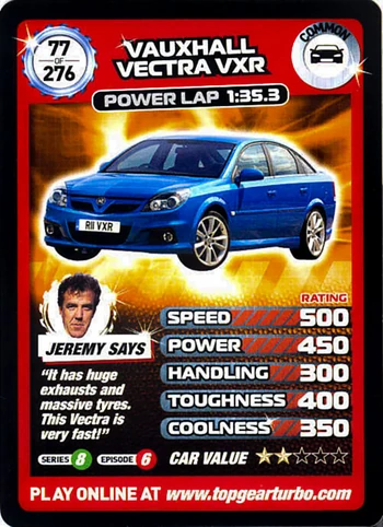 Turbo Challenge Card 77 | Top Gear Wiki | Fandom