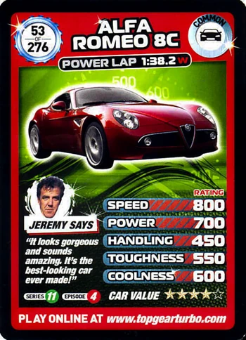 Turbo Challenge Card 53 | Top Gear Wiki | Fandom