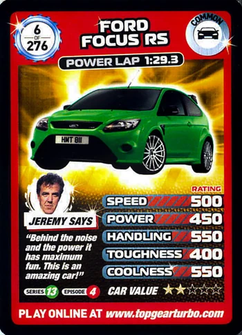 Turbo Challenge Card 6 | Top Gear Wiki | Fandom