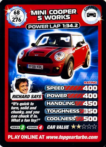 Turbo Challenge Card 68 | Top Gear Wiki | Fandom