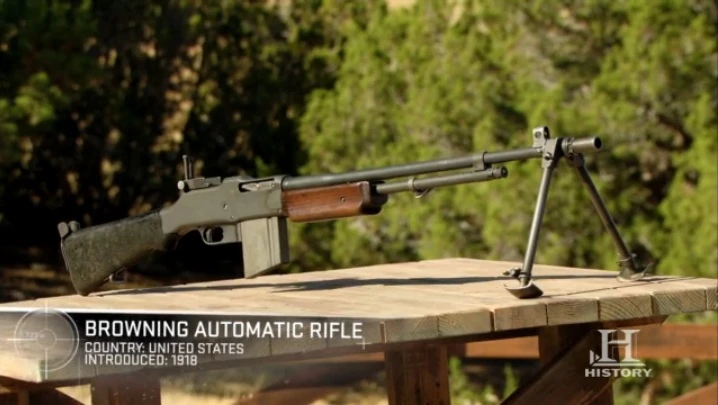 Browning Automatic Rifle | Top Shot Wiki | Fandom
