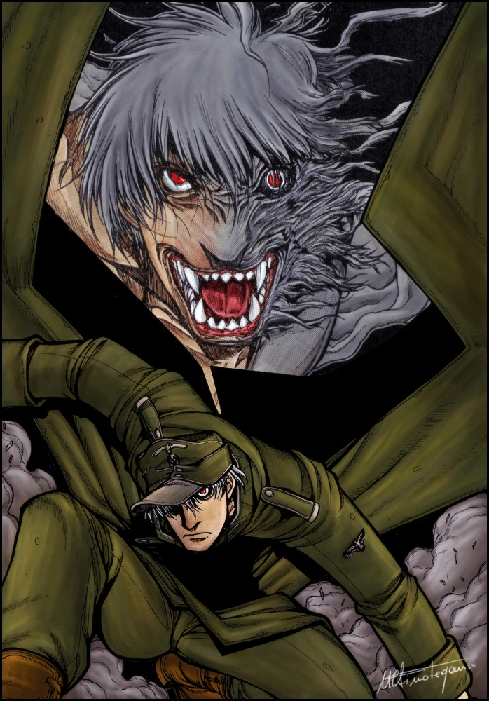 Hellsing Captain Hans Gunsche