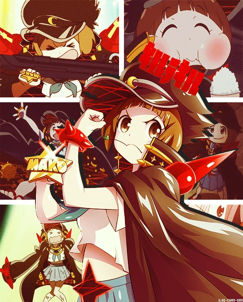 Mako Mankanshoku Crying Gif