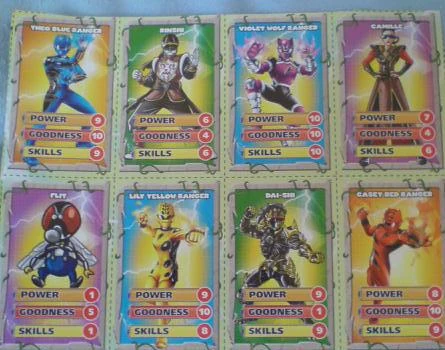 Power Rangers Jungle Fury (Egmont) | Top Trumps Wiki | Fandom