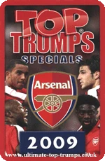 Arsenal FC 2008 | Top Trumps Wiki | Fandom