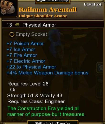 Railman Aventail | Torchlight Wiki | Fandom