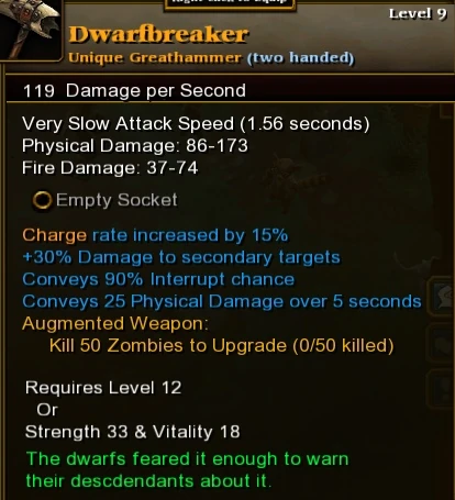 Dwarfbreaker | Torchlight Wiki | Fandom