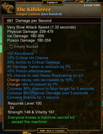 The Killdozer | Torchlight Wiki | Fandom