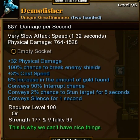 Demolisher | Torchlight Wiki | Fandom