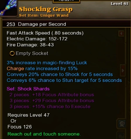 Shocking Grasp | Torchlight Wiki | Fandom