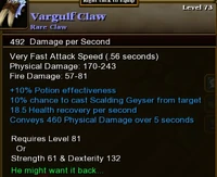 Vargulf Claw | Torchlight Wiki | Fandom