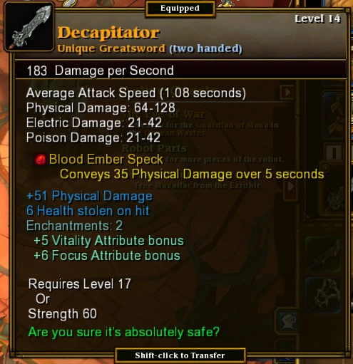 Decapitator | Torchlight Wiki | Fandom