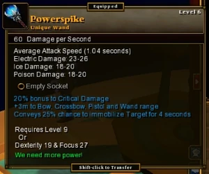 Powerspike | Torchlight Wiki | Fandom