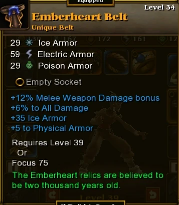 Emberheart Belt | Torchlight Wiki | Fandom
