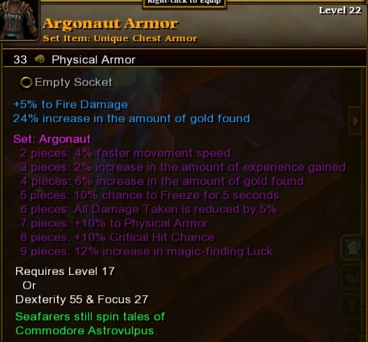 Argonaut Armor | Torchlight Wiki | Fandom