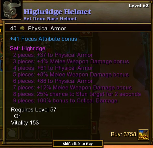Highridge Helmet | Torchlight Wiki | Fandom