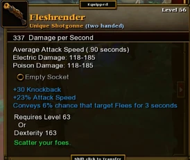 Fleshrender | Torchlight Wiki | Fandom