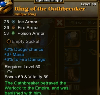 Ring of the Oathbreaker | Torchlight Wiki | Fandom