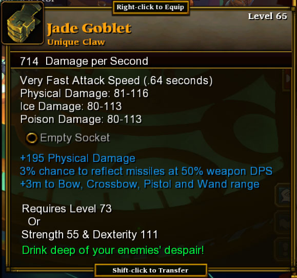 Jade Goblet Torchlight Wiki Fandom