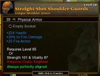 Straight-Shot Shoulder-Guards | Torchlight Wiki | Fandom