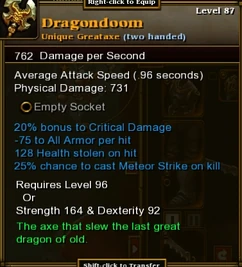 Dragondoom | Torchlight Wiki | Fandom