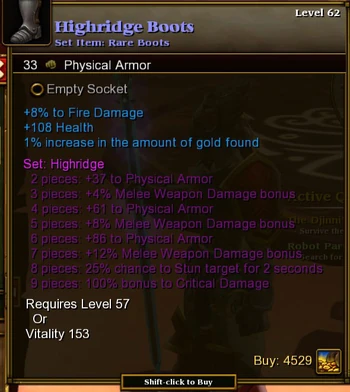 Highridge Boots | Torchlight Wiki | Fandom