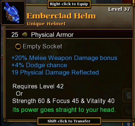 Emberclad Helm | Torchlight Wiki | Fandom
