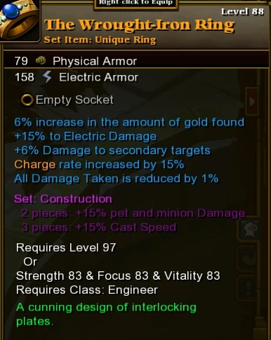 The Wrought-Iron Ring | Torchlight Wiki | Fandom