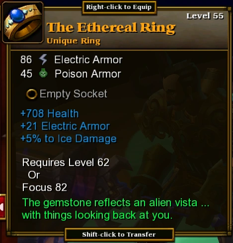 The Ethereal Ring | Torchlight Wiki | Fandom