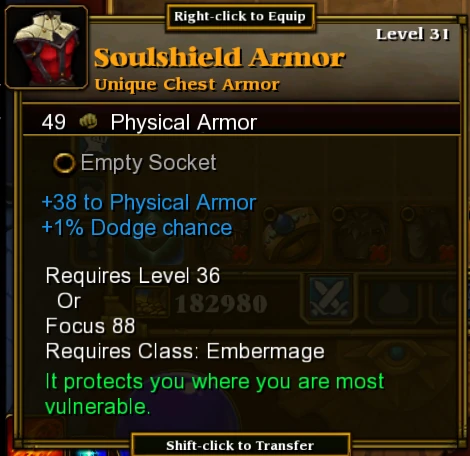 Soulshield Armor | Torchlight Wiki | Fandom