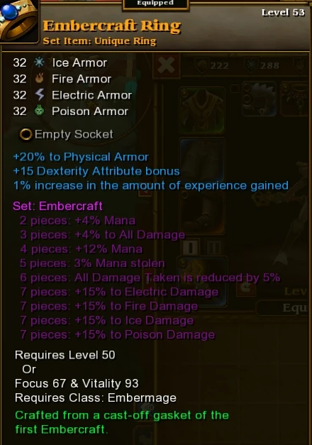 Embercraft Ring | Torchlight Wiki | Fandom