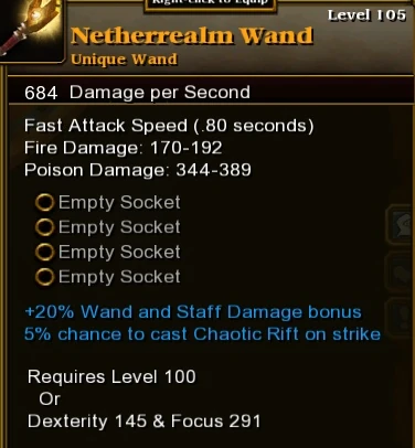 Netherrealm Wand | Torchlight Wiki | Fandom