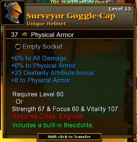 Surveyor Goggle-Cap | Torchlight Wiki | Fandom