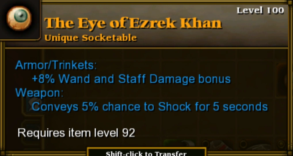 The Eye of Ezrek Khan | Torchlight Wiki | Fandom
