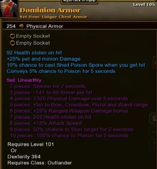 Dominion Armor | Torchlight Wiki | Fandom