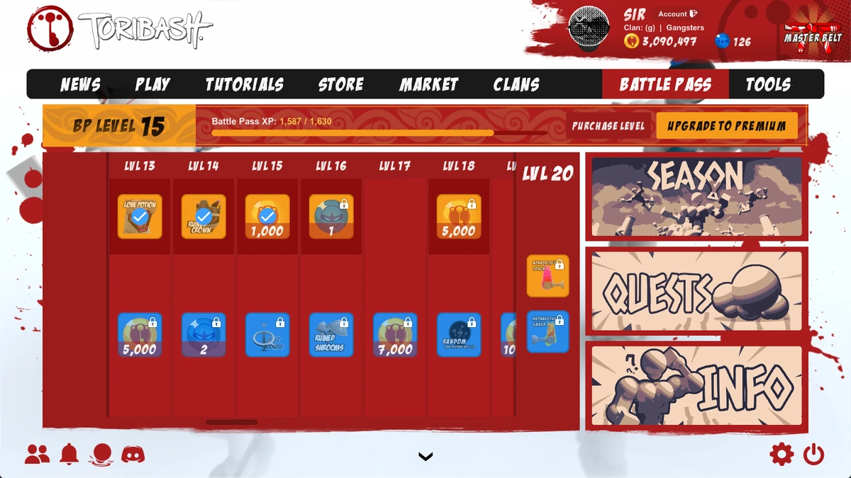 Battle Pass | Toribash Wiki | Fandom