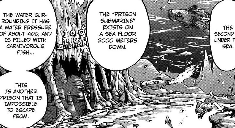 Prison Submarine | Toriko Wiki | Fandom