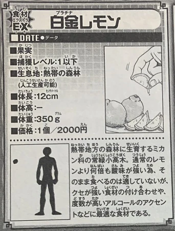 Platinum Lemon | Toriko Wiki | Fandom