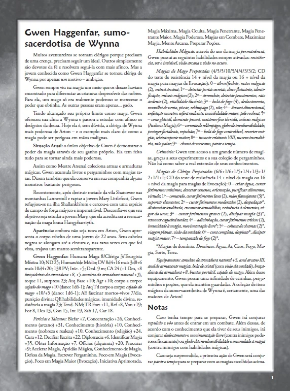 Gwen Haggenfar, sumo-sacerdotisa de Wynna | Wiki Tormenta | Fandom