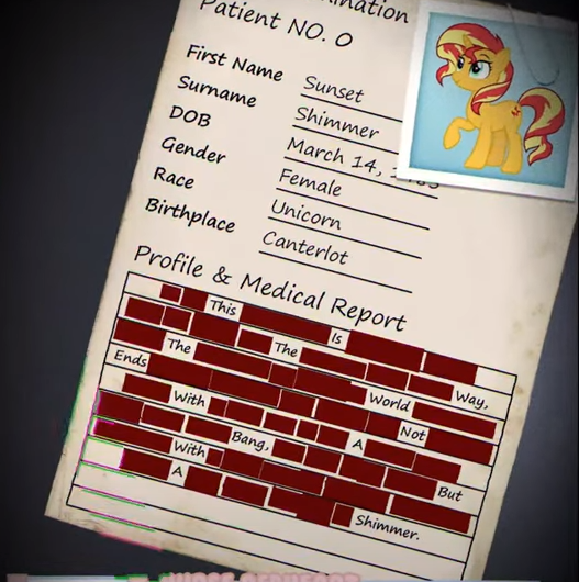 Medical Report: MLP Universe 01 | Tornado Insanity Fan Wiki | Fandom