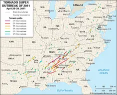 2011 Super Outbreak | Tornadoes & Tornado events Wiki | Fandom